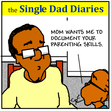the Single Dad Diaries | WEBTOON