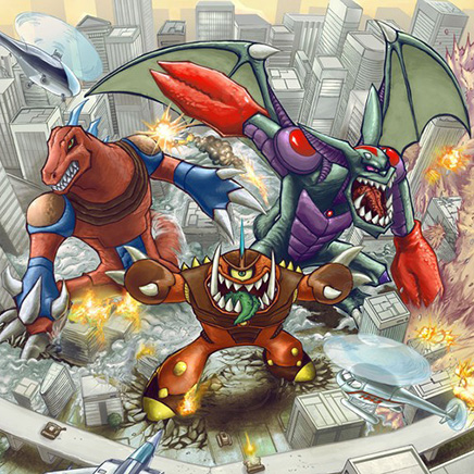 Super Kaiju Hero Force | WEBTOON