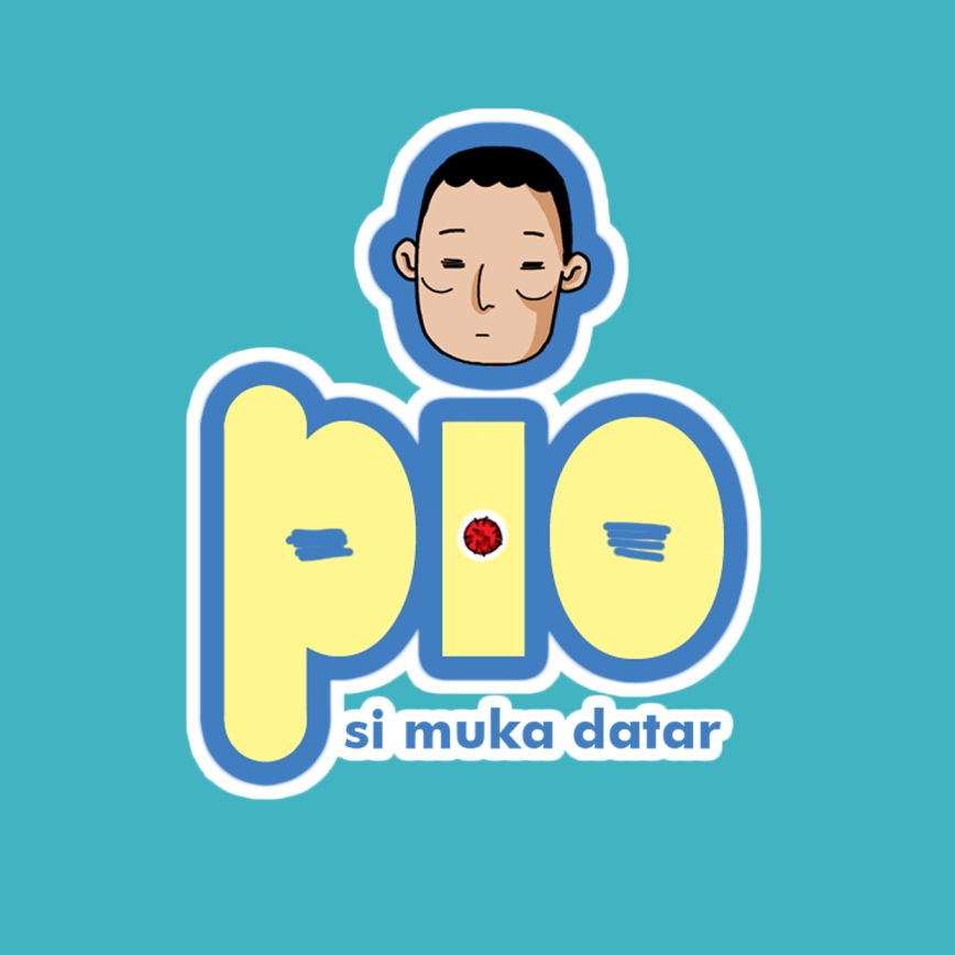 PIO "si muka datar" | LINE WEBTOON