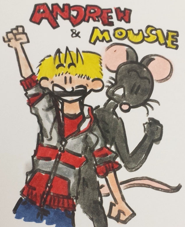 Andrew & Mousie | WEBTOON