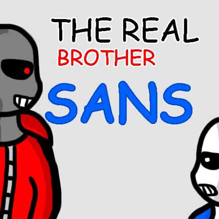 The Real Brother.... SANS | WEBTOON