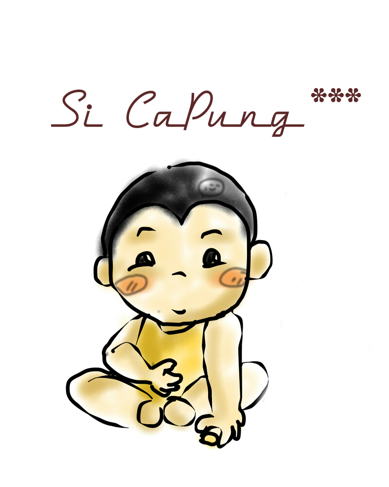 Si CAPUNG ( Si boCah kamPung ) | LINE WEBTOON