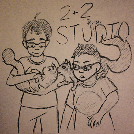 2 + 2 in a Studio | WEBTOON