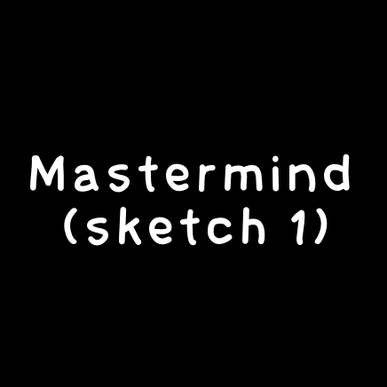 Mastermind (Sketch 1) | WEBTOON