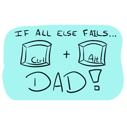 Ctrl+Alt DAD! | WEBTOON