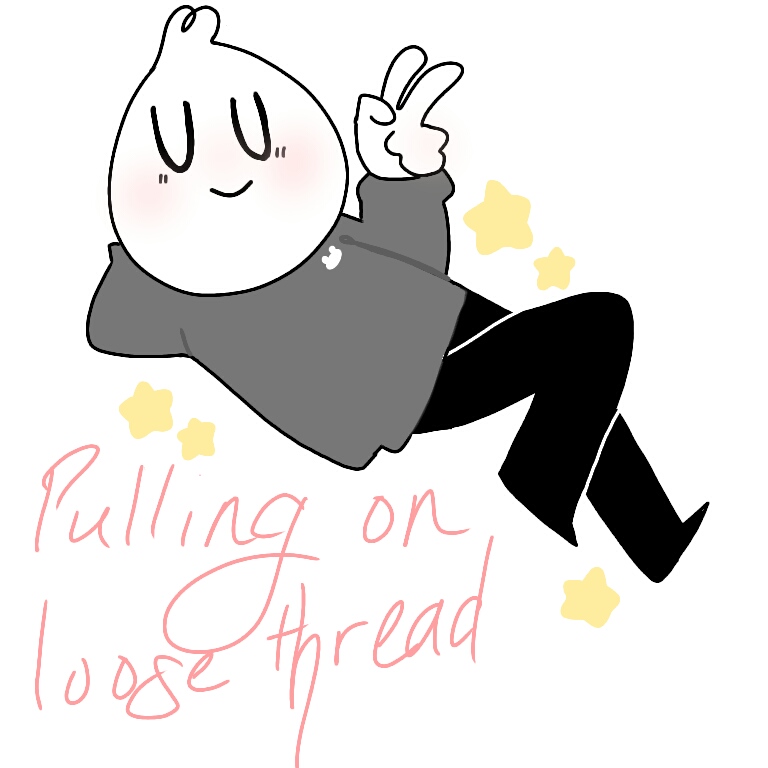 Pulling on loose thread | WEBTOON