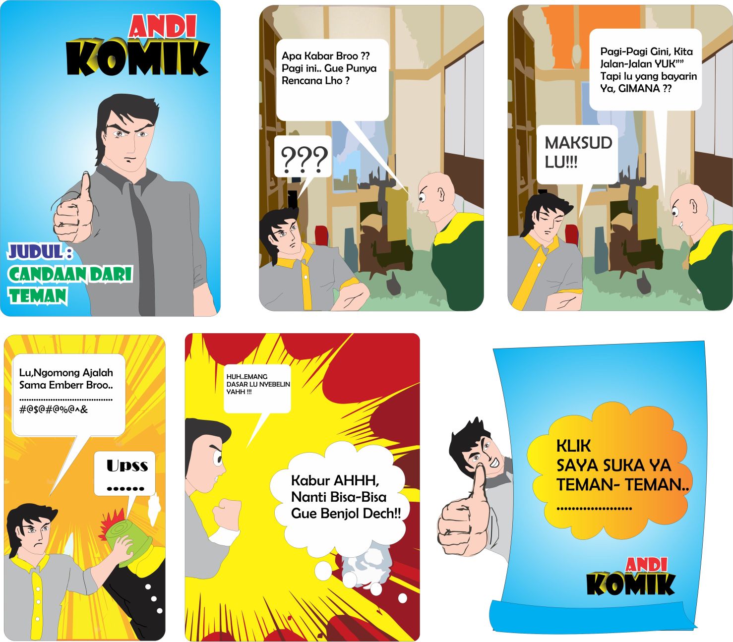 CANDAAN DARI TEMAN | LINE WEBTOON