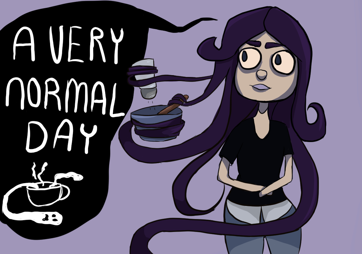 A very normal day | WEBTOON