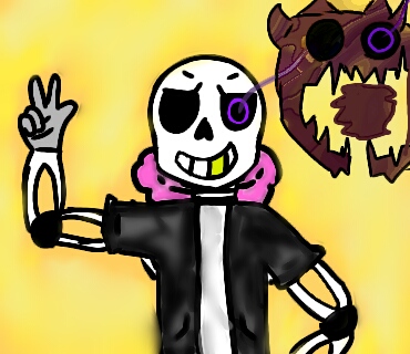 Undertale(DXC) Sansกับโลกมาหากาฬ | WEBTOON