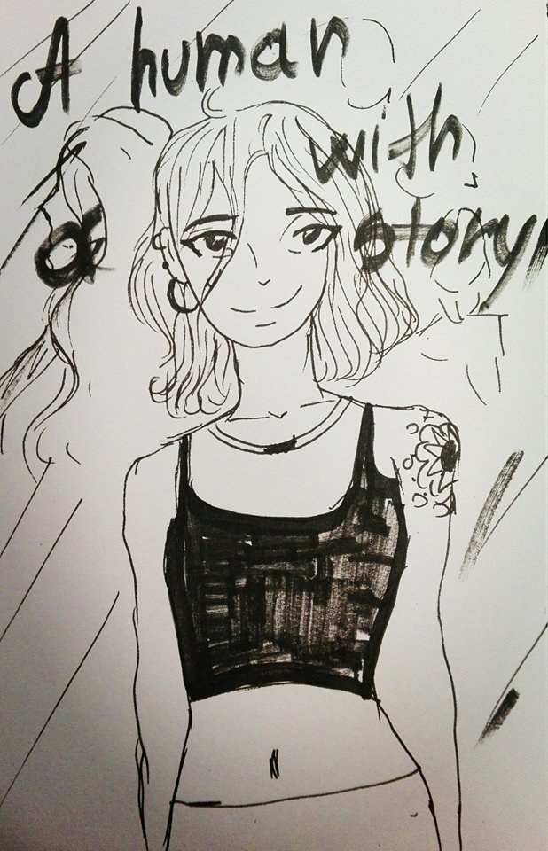 A human with a story | WEBTOON