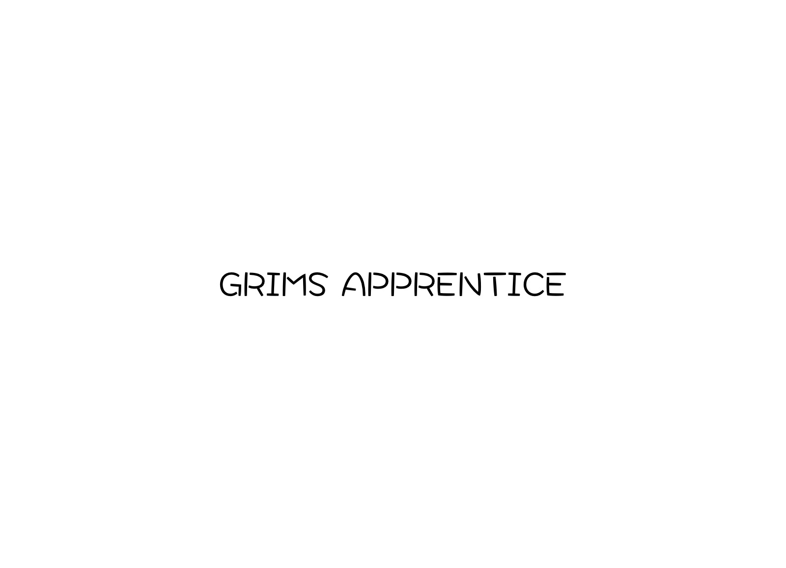 Grims Apprentice Webtoon