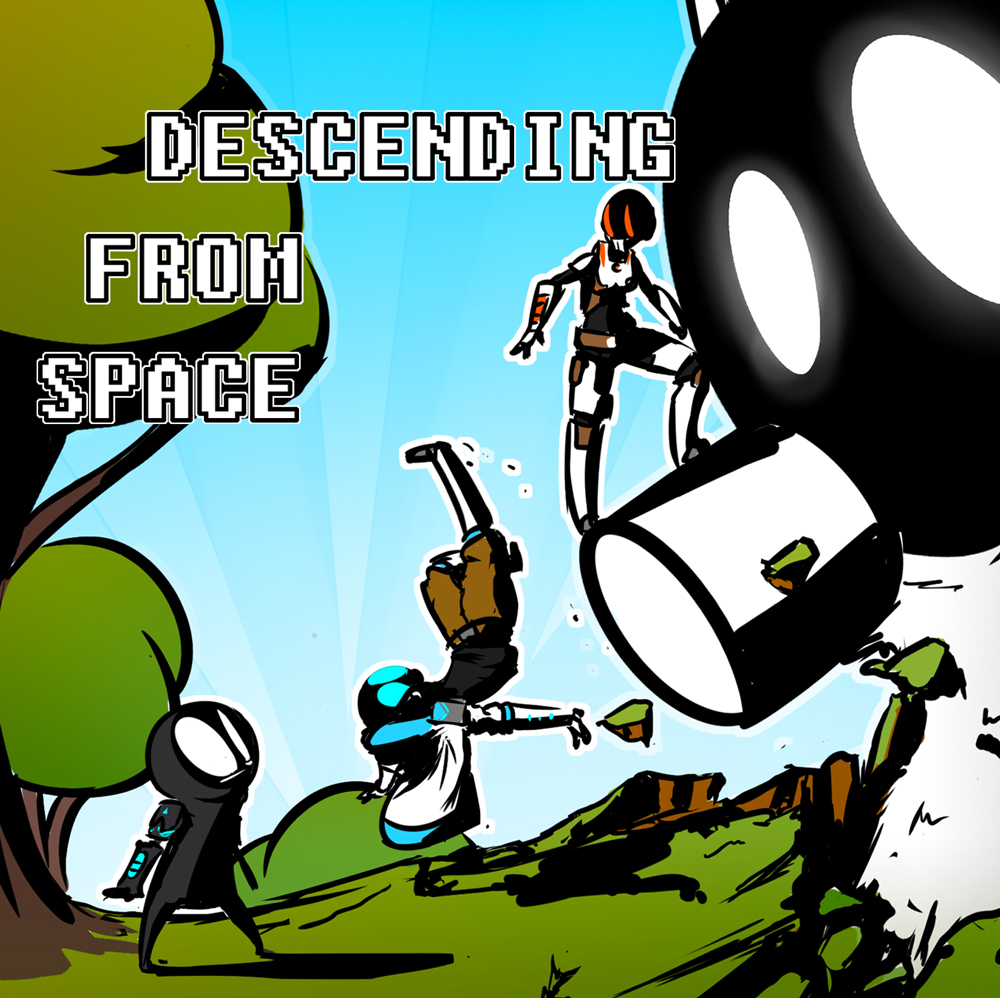 Descending from space | WEBTOON