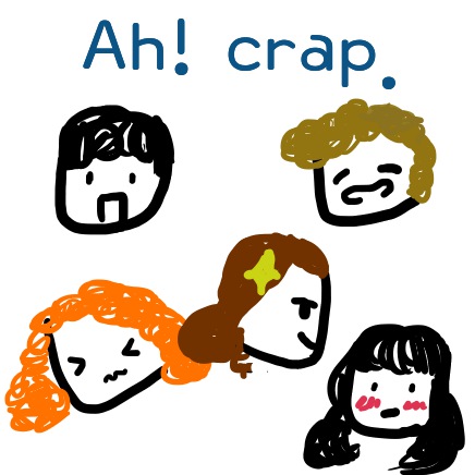 Ah! crap. | WEBTOON