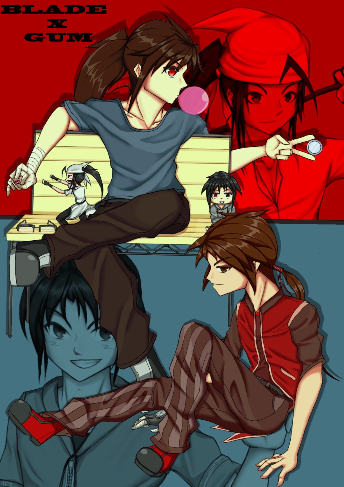 BladE x gUm | WEBTOON