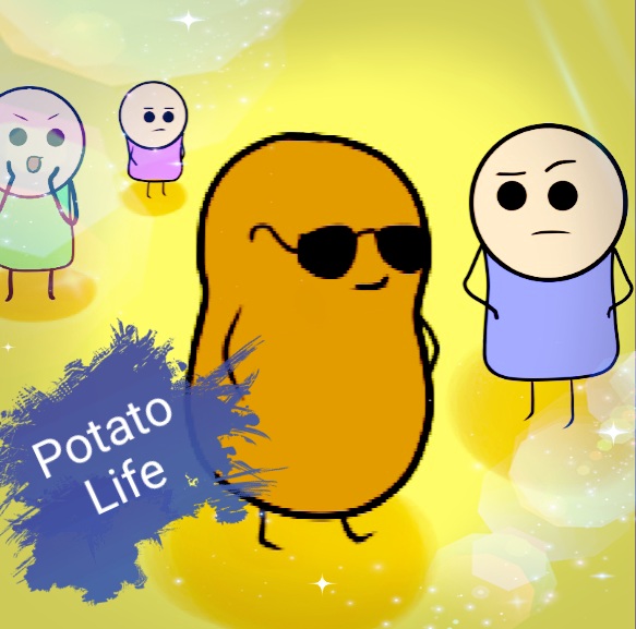 The awesome life of a potato. | WEBTOON