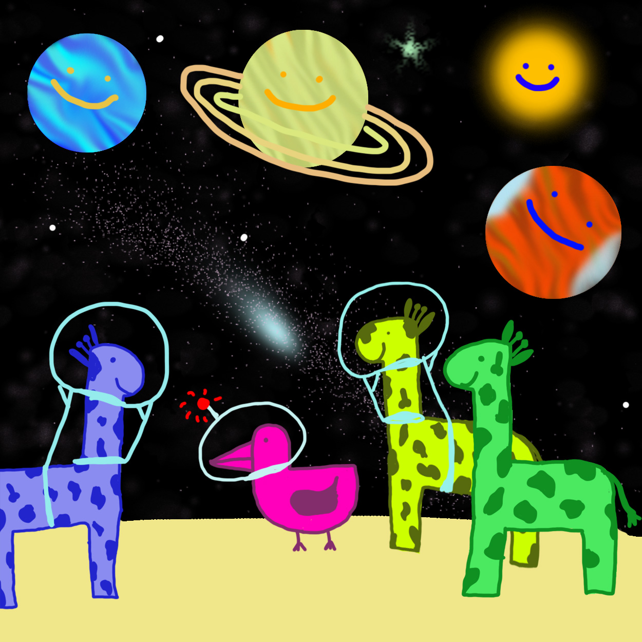 THE ADVENTURE OF A DUCK ON THE MOON | WEBTOON