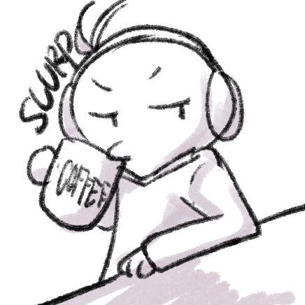 Doodles of a dying artist. | WEBTOON