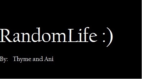 RandomLife | WEBTOON