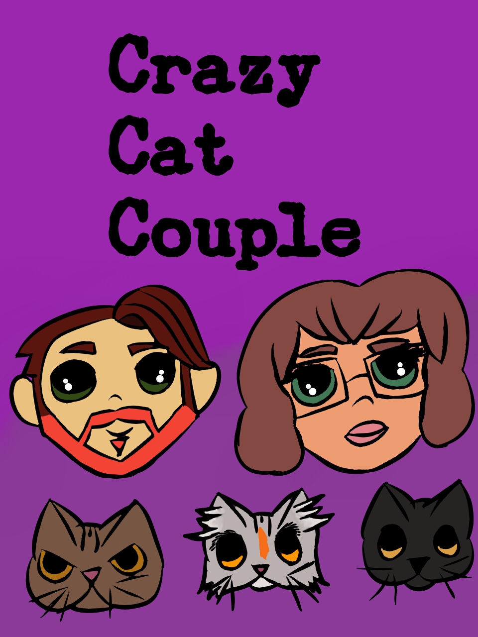 Crazy Cat Couple | WEBTOON