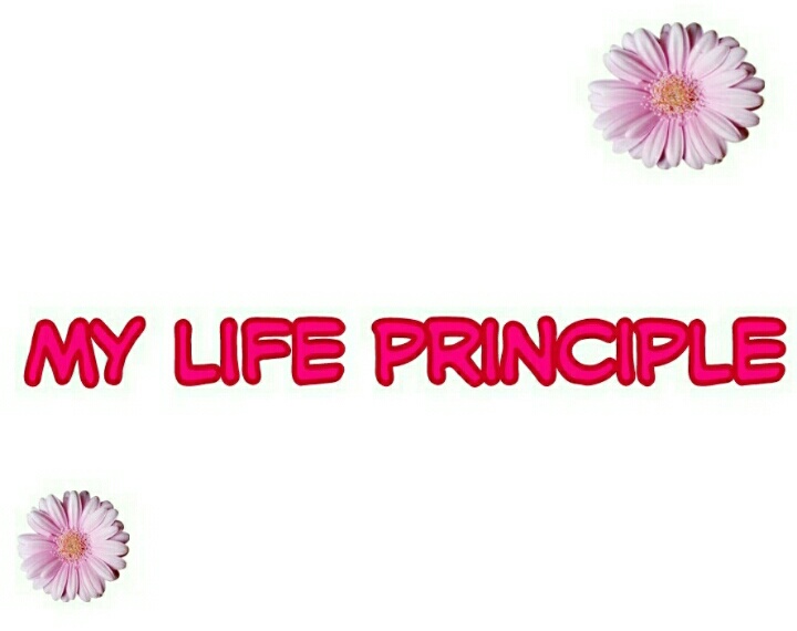 My life principle | LINE WEBTOON