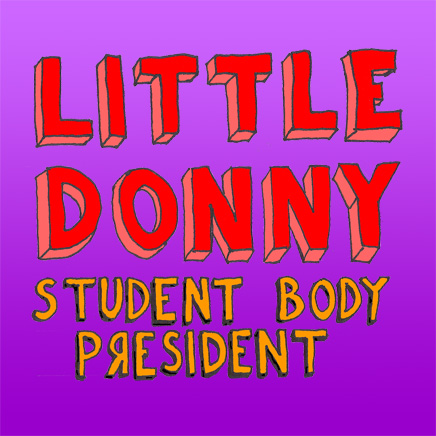 Little Donny, Student Body President | WEBTOON