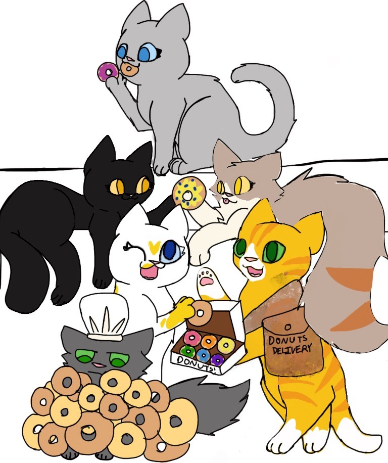 The Purr-fect Donut Bakery Cats | WEBTOON