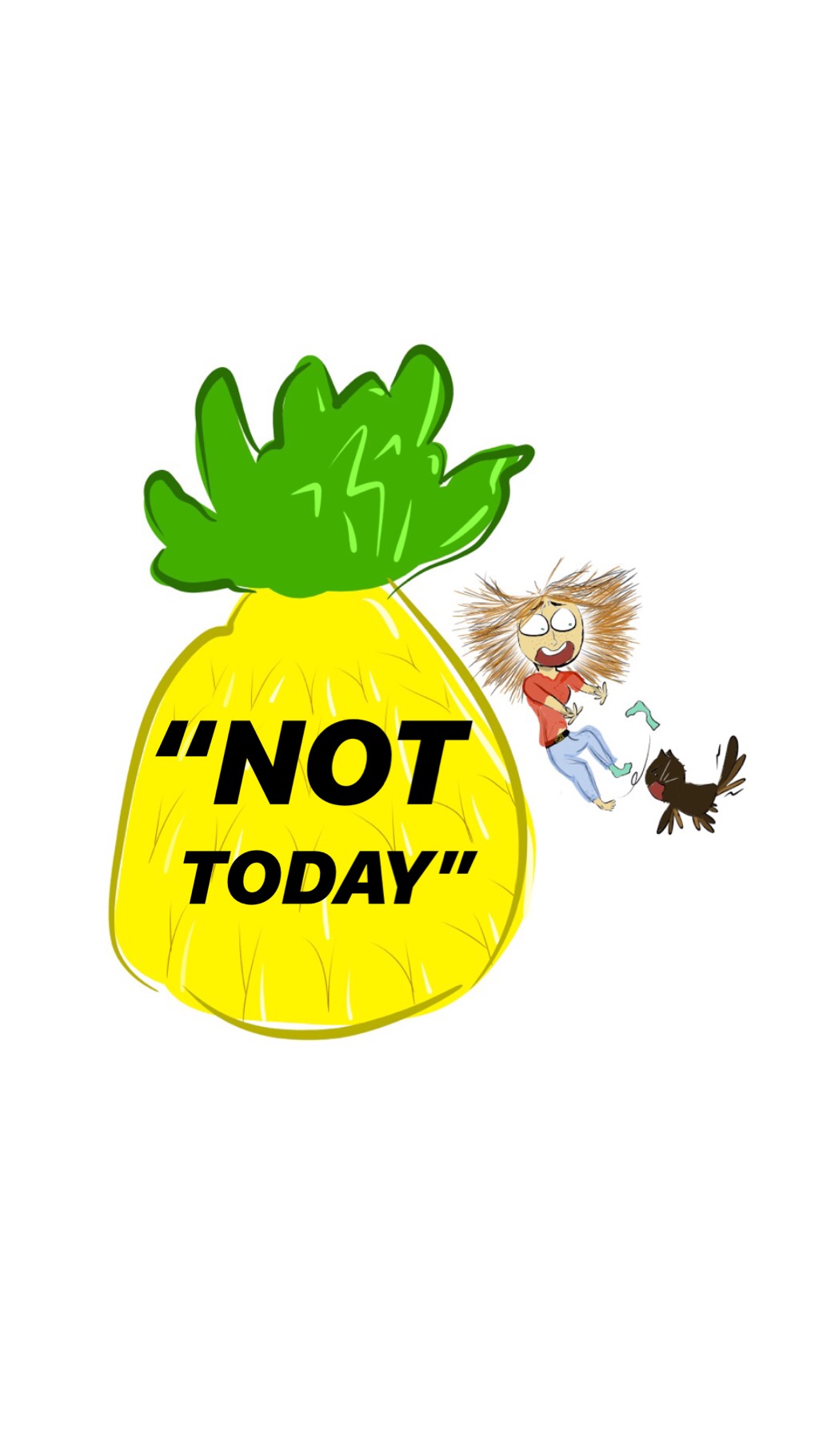 "NOT TODAY" | WEBTOON