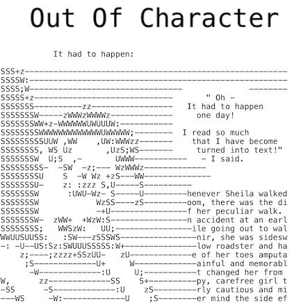 Out Of Character | WEBTOON