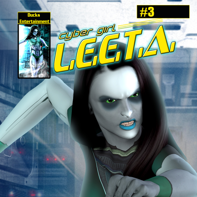 Cyber Girl, L.E.E.T.A. | WEBTOON