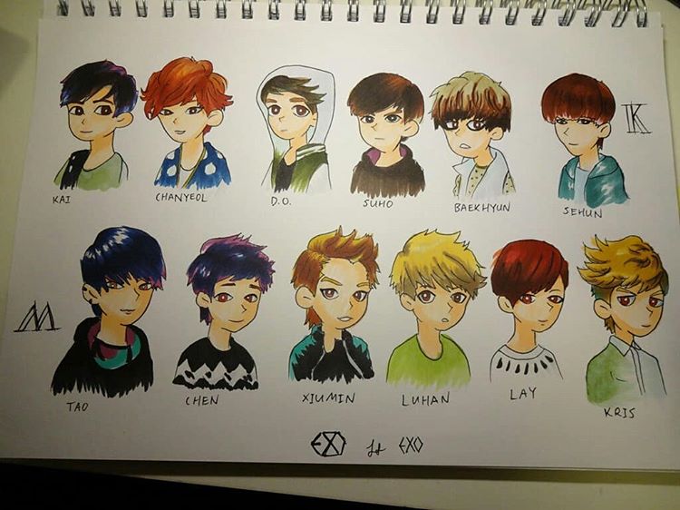 A Night of Affair with EXO | WEBTOON