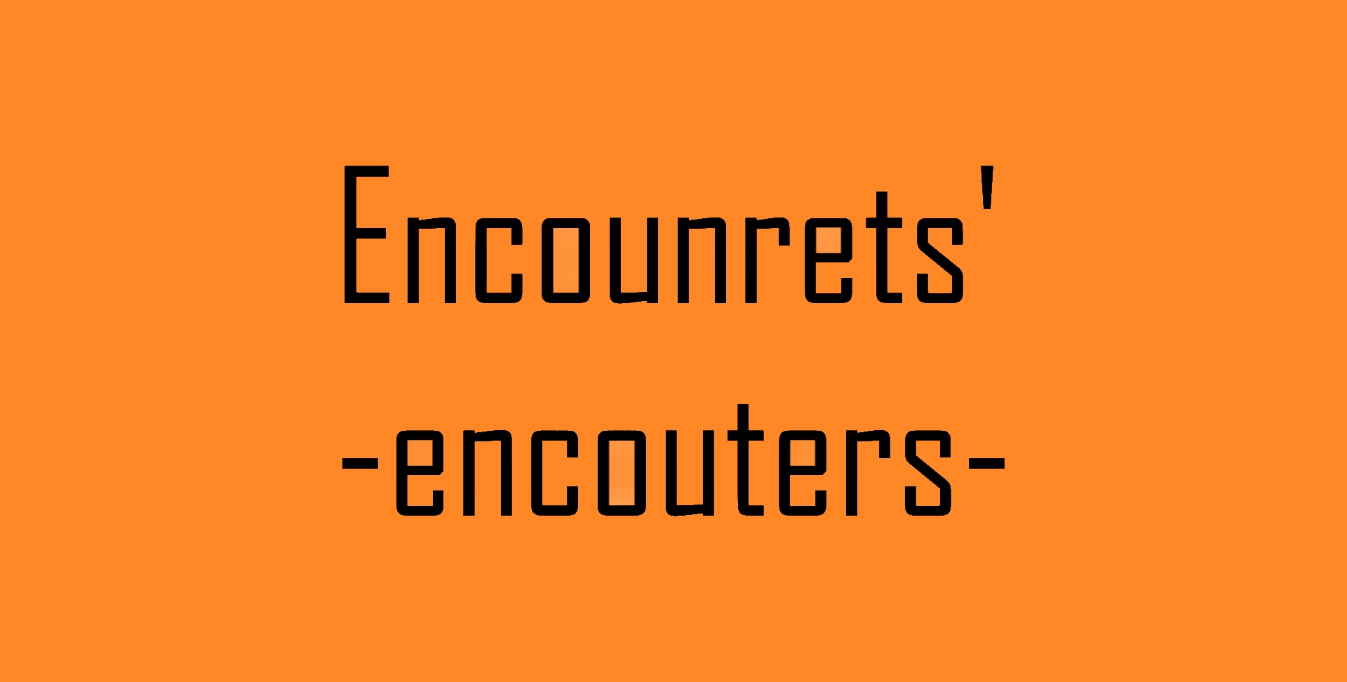 Encounter - retnuocnE | WEBTOON