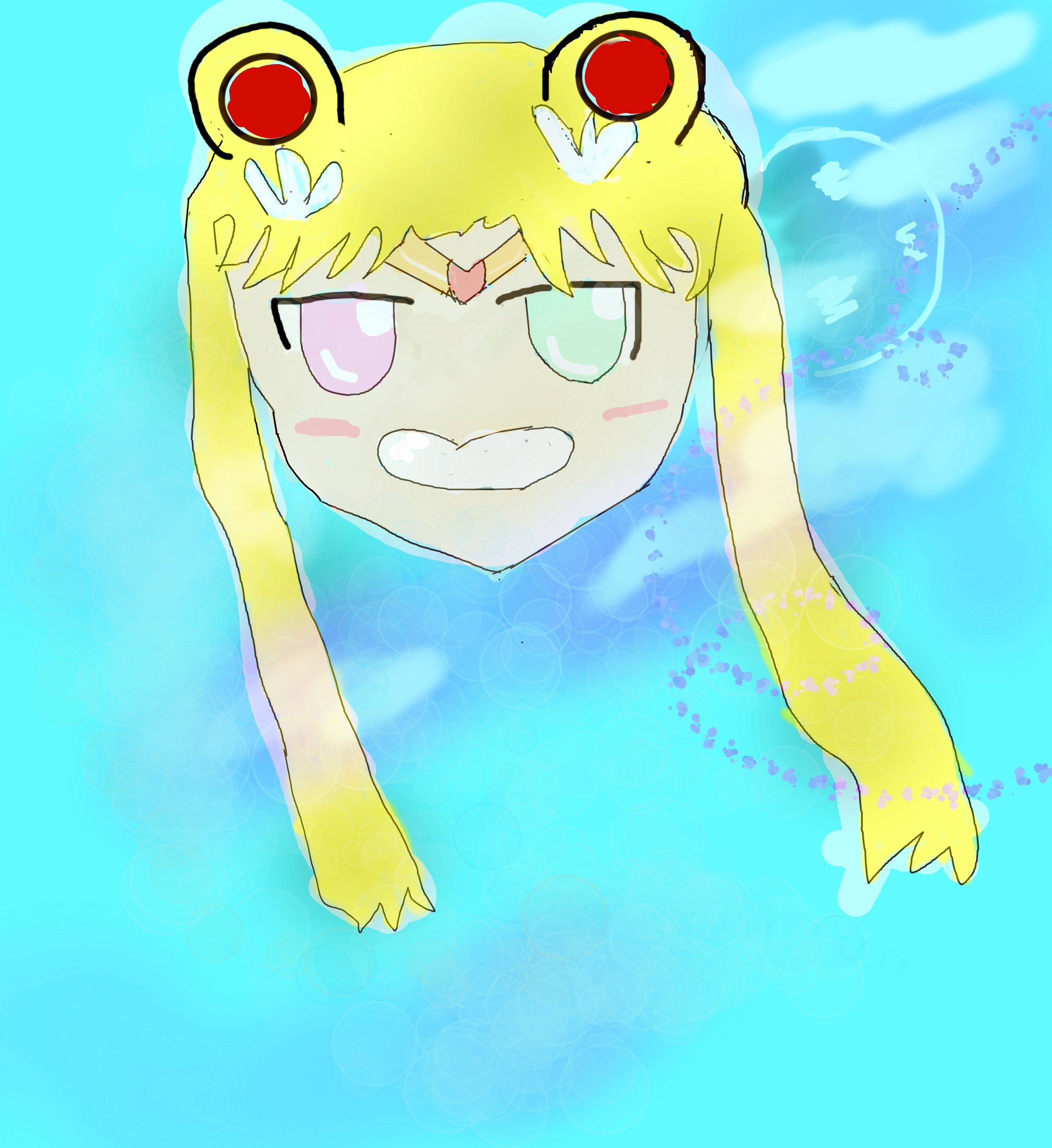 mermaid who love eat | LINE WEBTOON