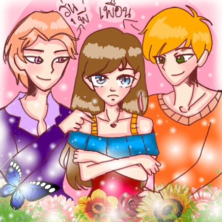 Three sad love ฉันจะต้องเลือกสักคนสินะ? | WEBTOON