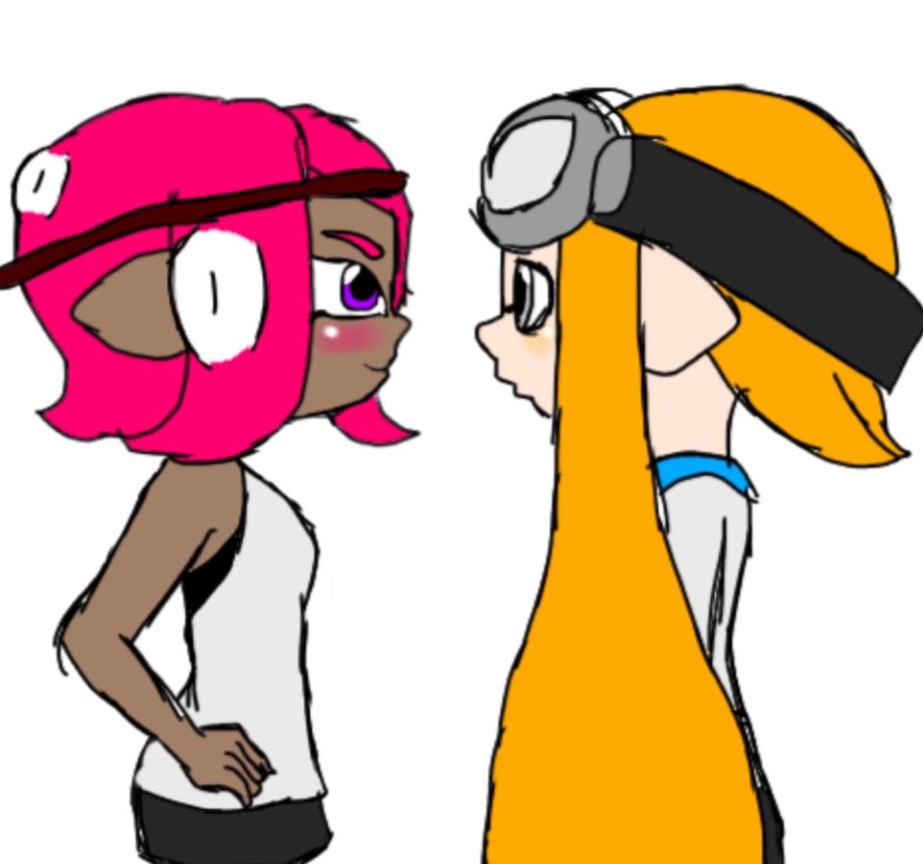 saving a splatted heart (splatoon yuri) | WEBTOON