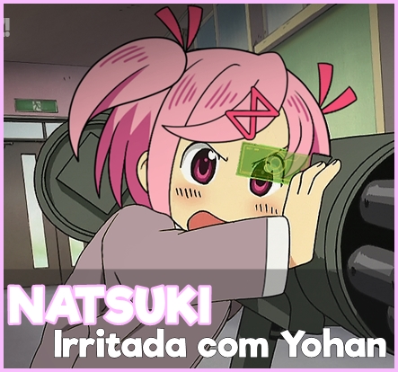 Natsuki irritada com Yohan! | WEBTOON