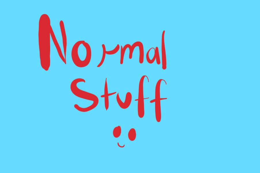 normal stuff | WEBTOON