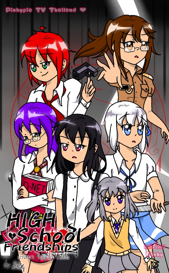 High school friendships ปริศนาวิญญาณเฮี้ยน | WEBTOON