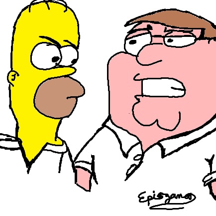 Simpson Vs. Griffin | WEBTOON