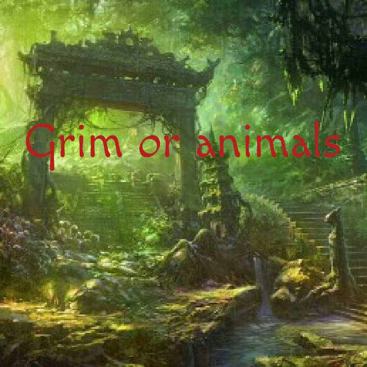 Grim or animals? | WEBTOON