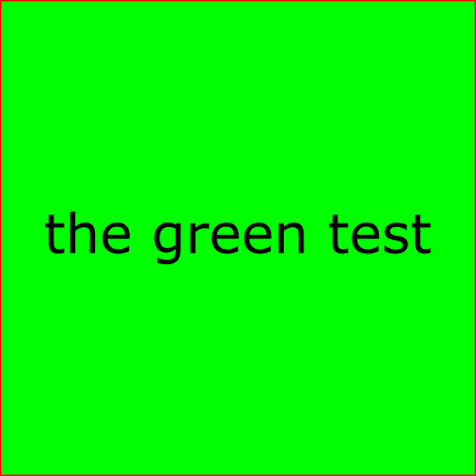 the green test | WEBTOON