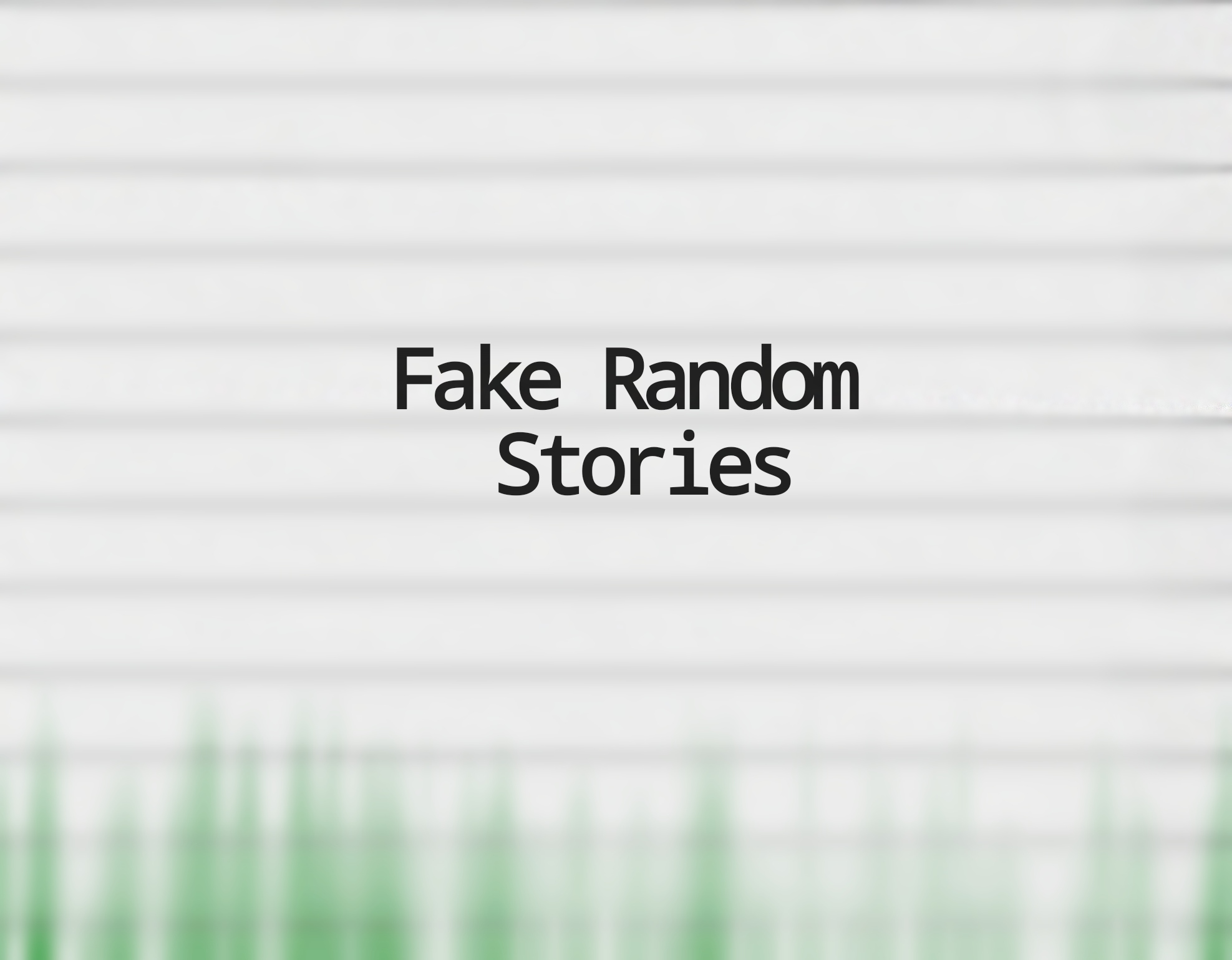 Fake Random Stories | WEBTOON