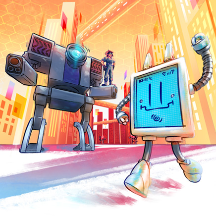 Robot Party | WEBTOON