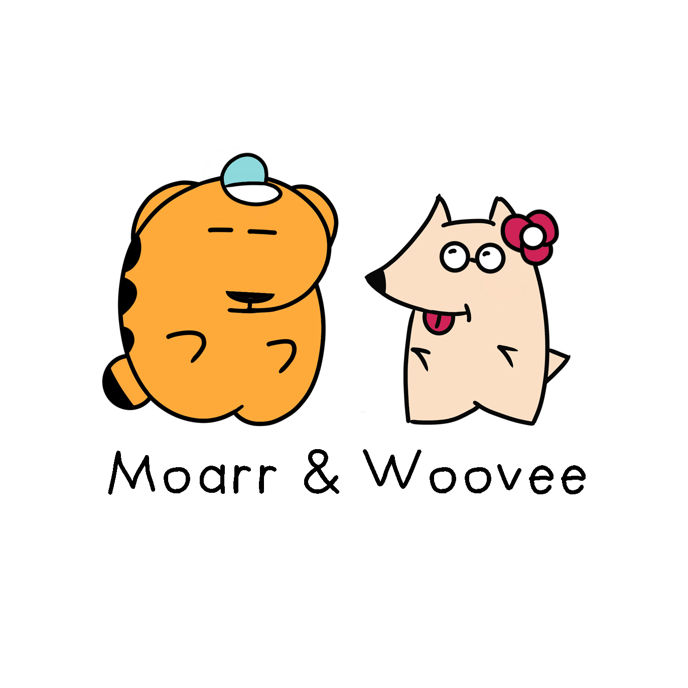Daily live of MOARR and WOOVEE | WEBTOON