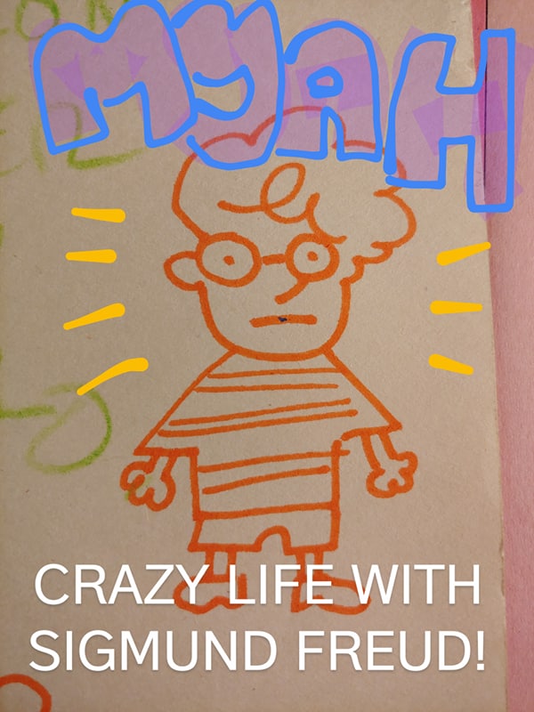 MYAH CRAZY LIFE WITH SIGMUND FREUD! | WEBTOON