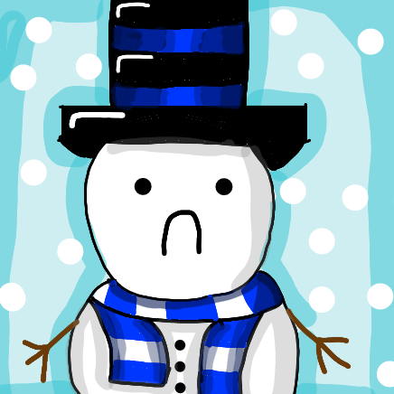 Sad Snowman | WEBTOON