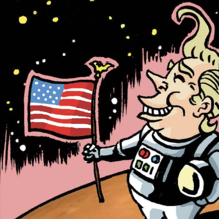 Martian Trump | WEBTOON