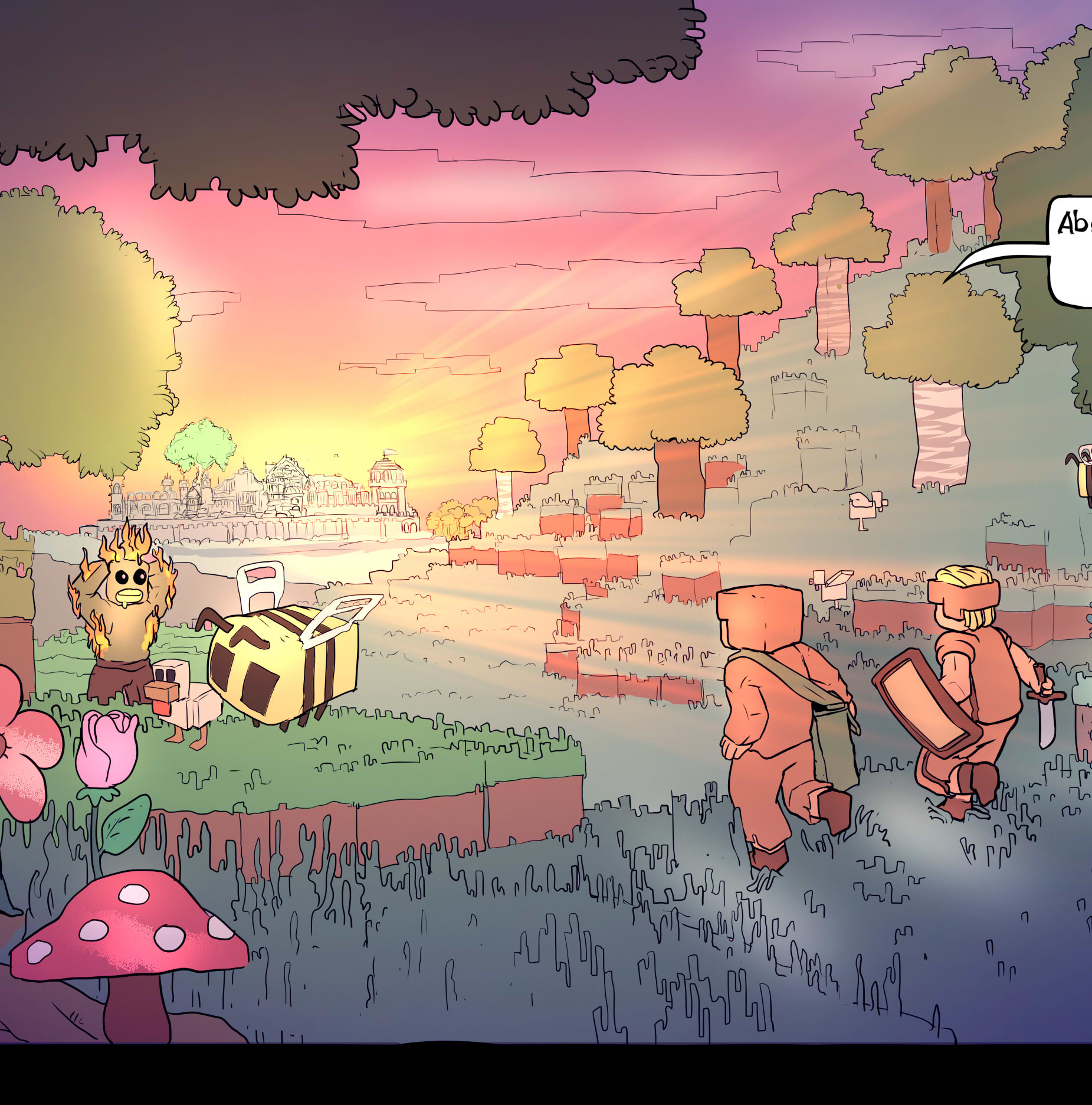 Minecraft Endfarers | WEBTOON