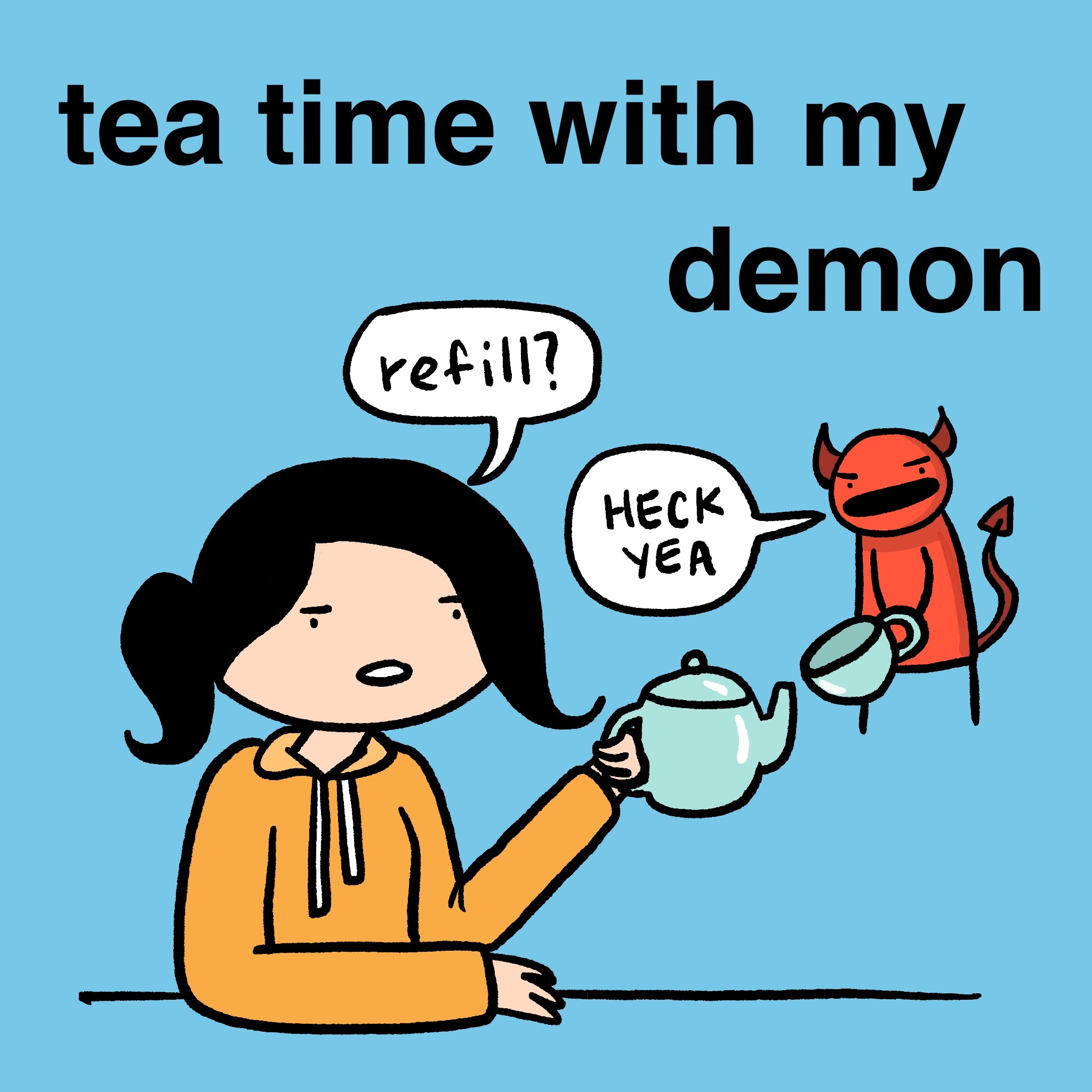 tea time with my demon | WEBTOON
