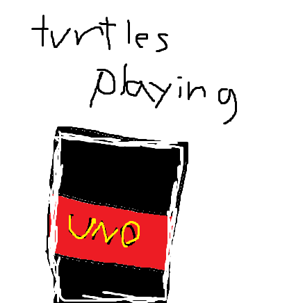 Tutles Playing Uno | WEBTOON