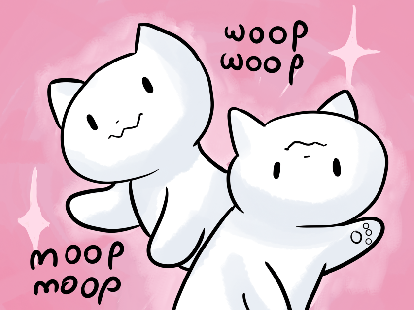 adventures of woop woop and moop moop | WEBTOON